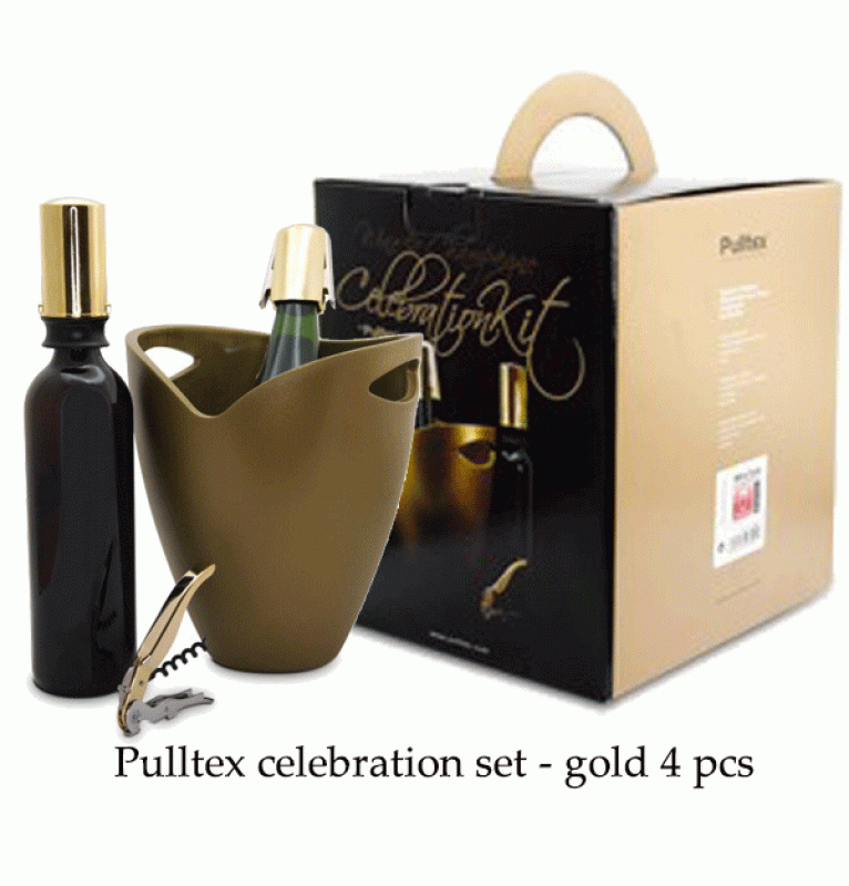 Сет Pulltex празничен сет - златен от 4 части 107599